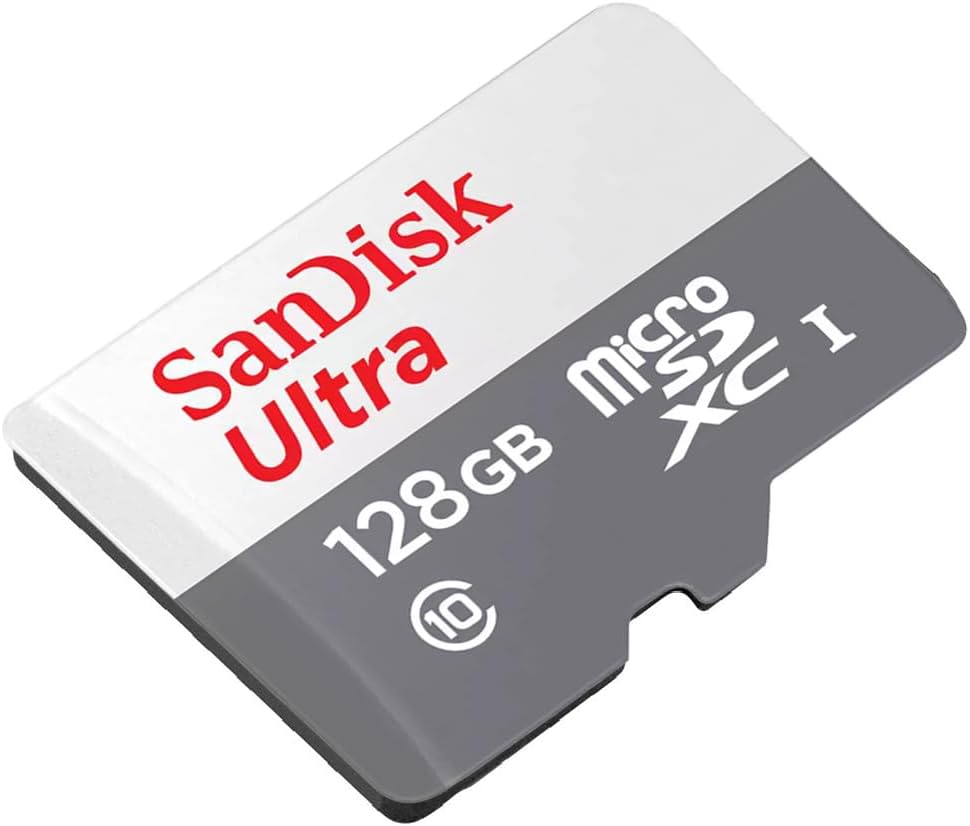 SanDisk Micro SDXC Memory Card 128GB + SD Adapter – VIJAY