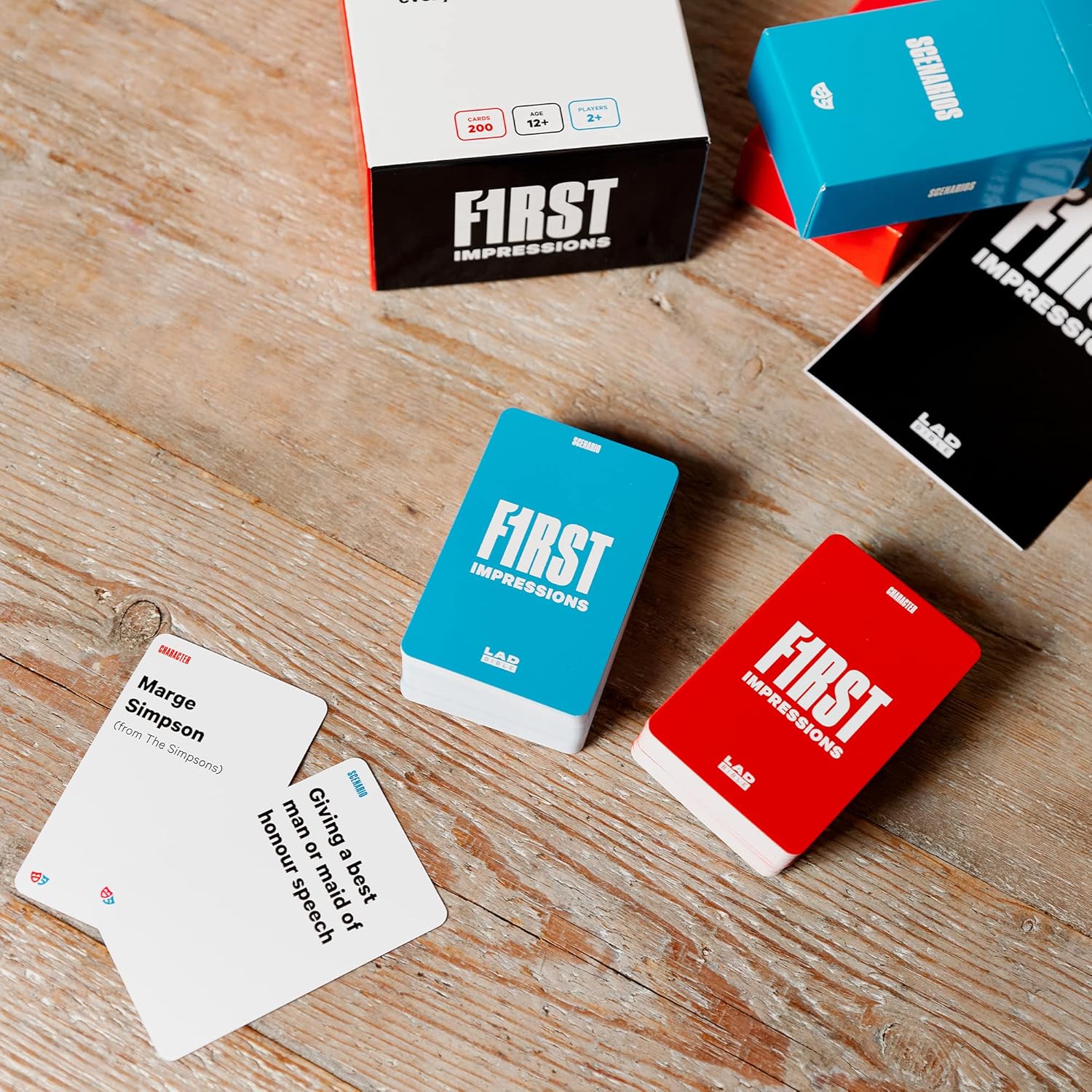 FIRST IMPRESSIONS The Party Game Where Every Impression Counts – VIJAY